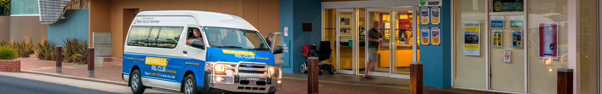 Courtesy Bus – Merimbula RSL